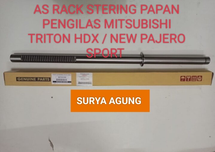 SHAFT RACK STERING / AS RACK STERING/ PAPAN PENGILAS MOBIL MITSUBISHI ...