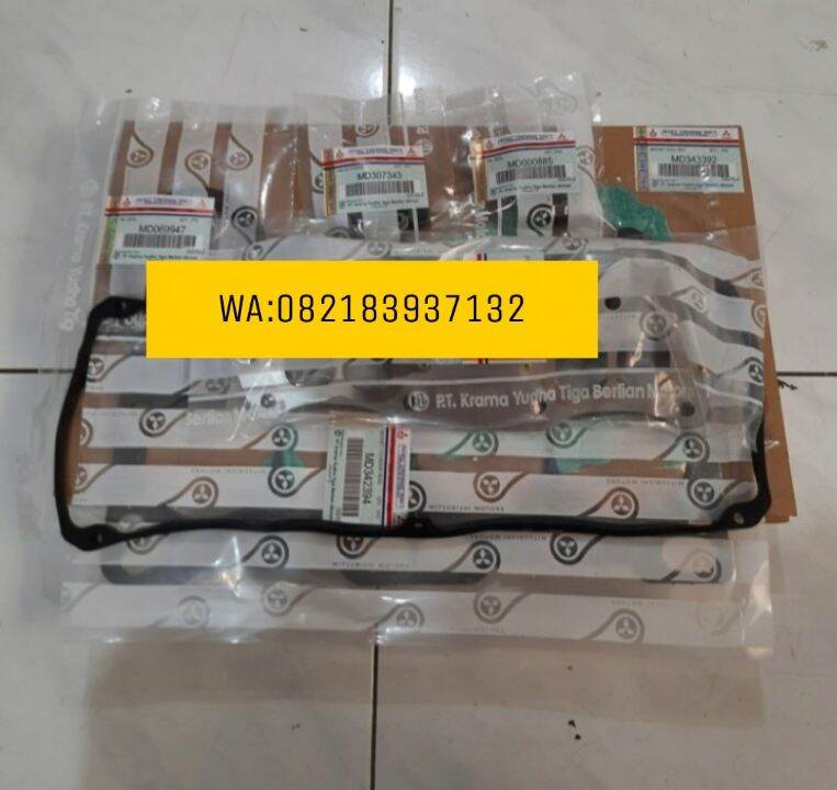 PAKING PACKING GASKET FULL SET KUDA BENSIN 1.6 1.600CC ORI JAPAN ...