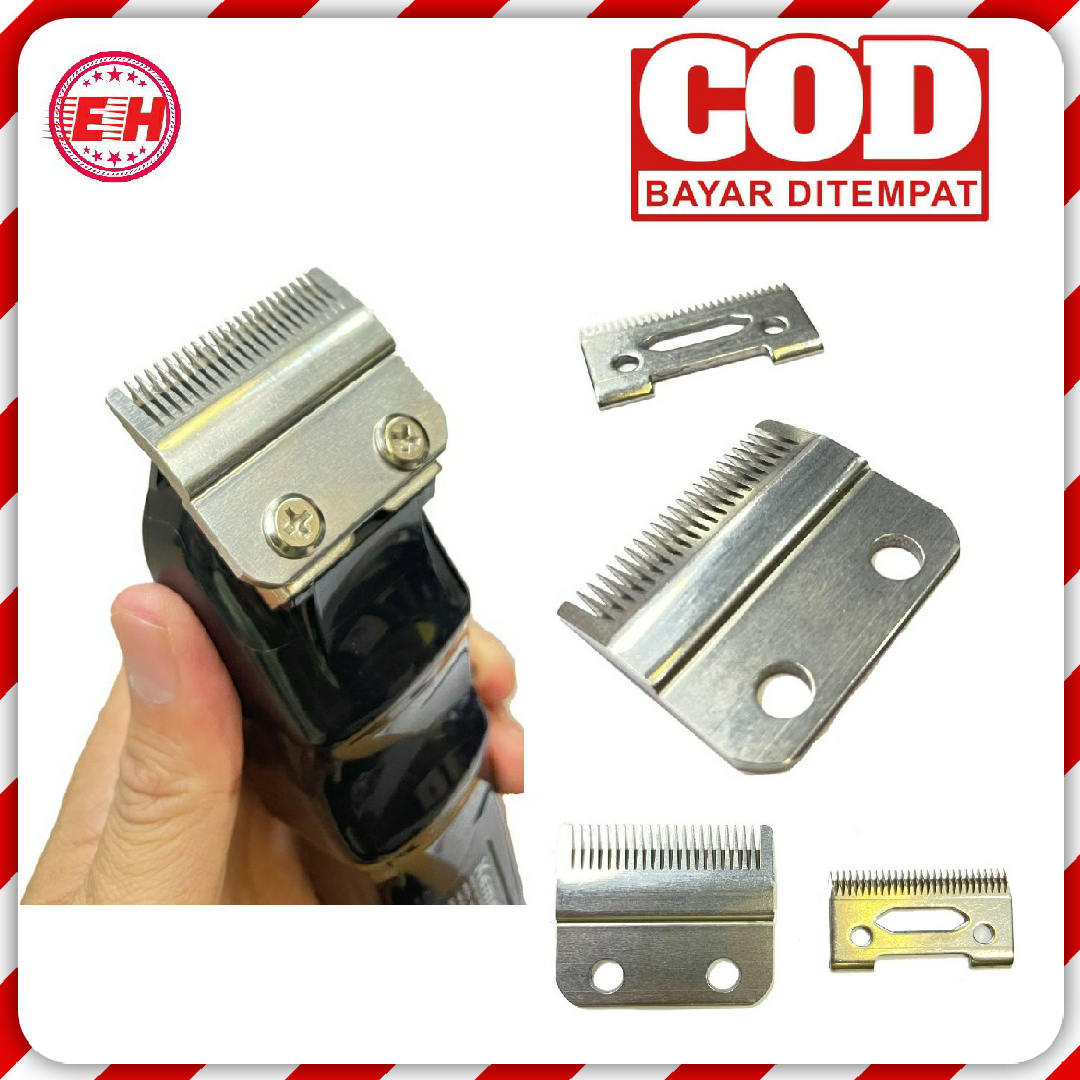 Mata Pisau Cukur Kemei Magic Clip Original Blade W2 Hair Clipper Mata ...