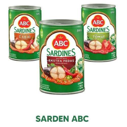 Sarden Abc 425gr / Sardines Abc 425gr | Lazada Indonesia