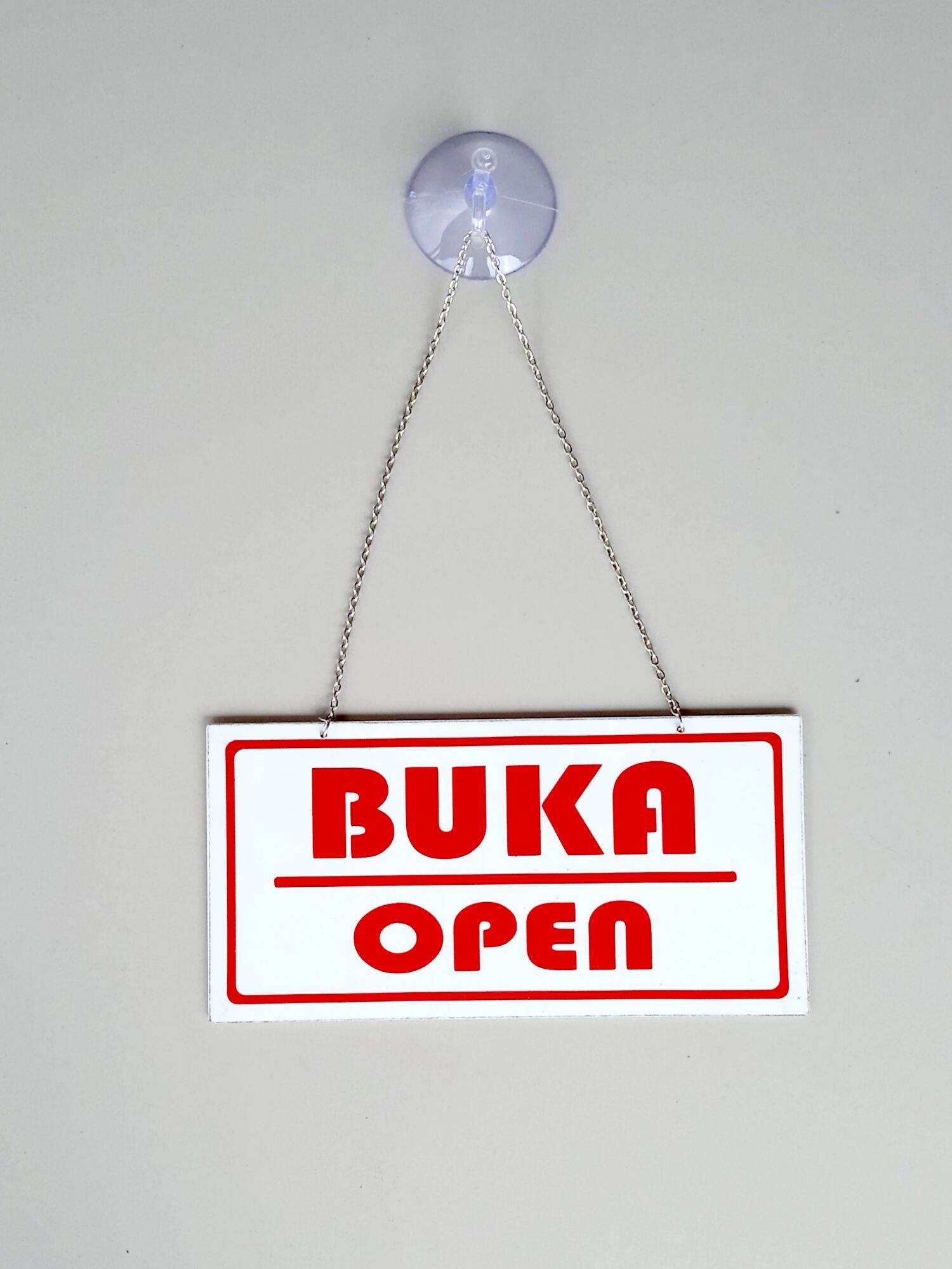 Papan Tanda Buka Tutup Toko Sign Open Closed | Lazada Indonesia