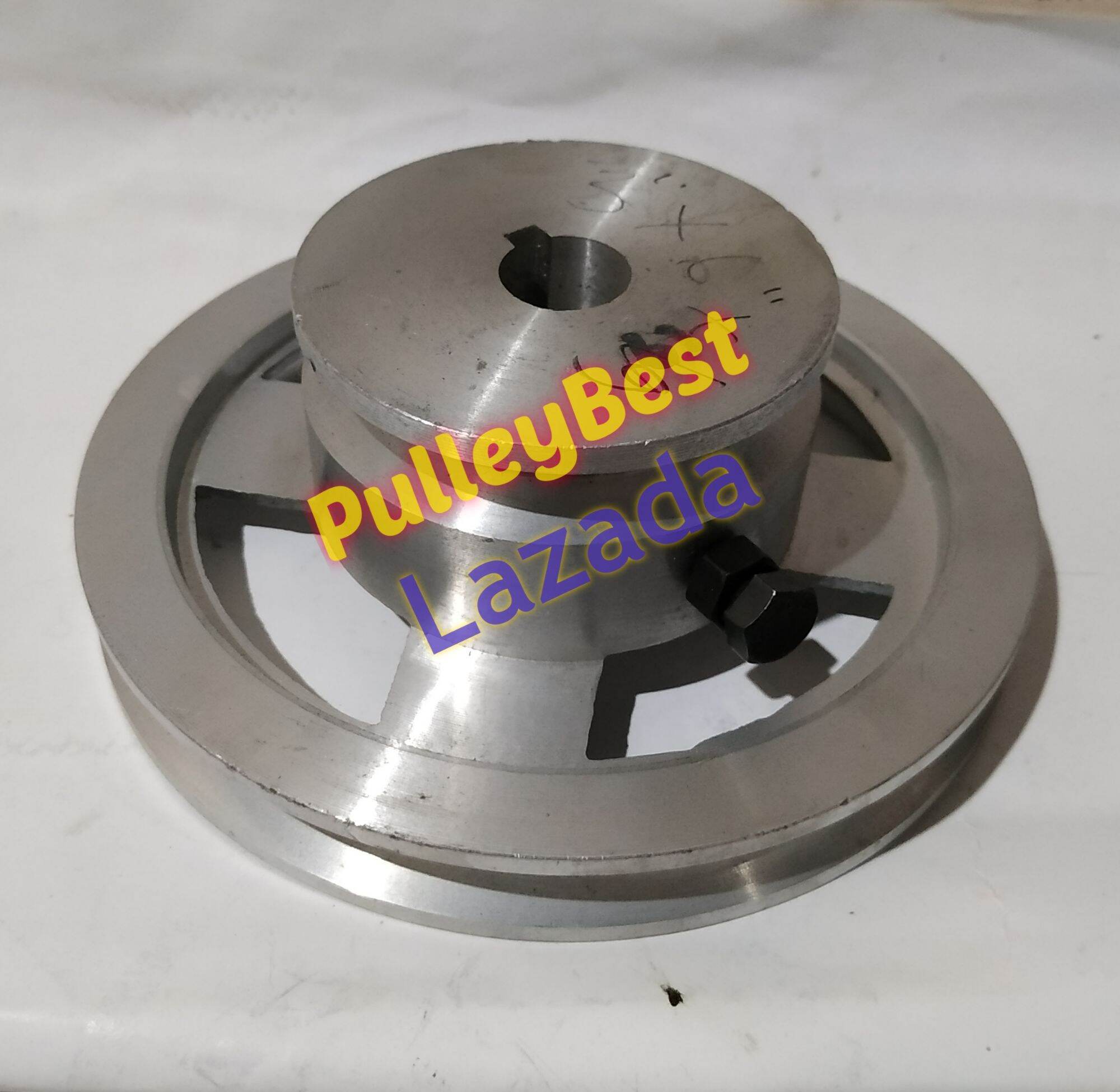 Pulley puli A kombinasi 6 inch 3 inch as 15 16 18 19 20 24 25 mm puli ...
