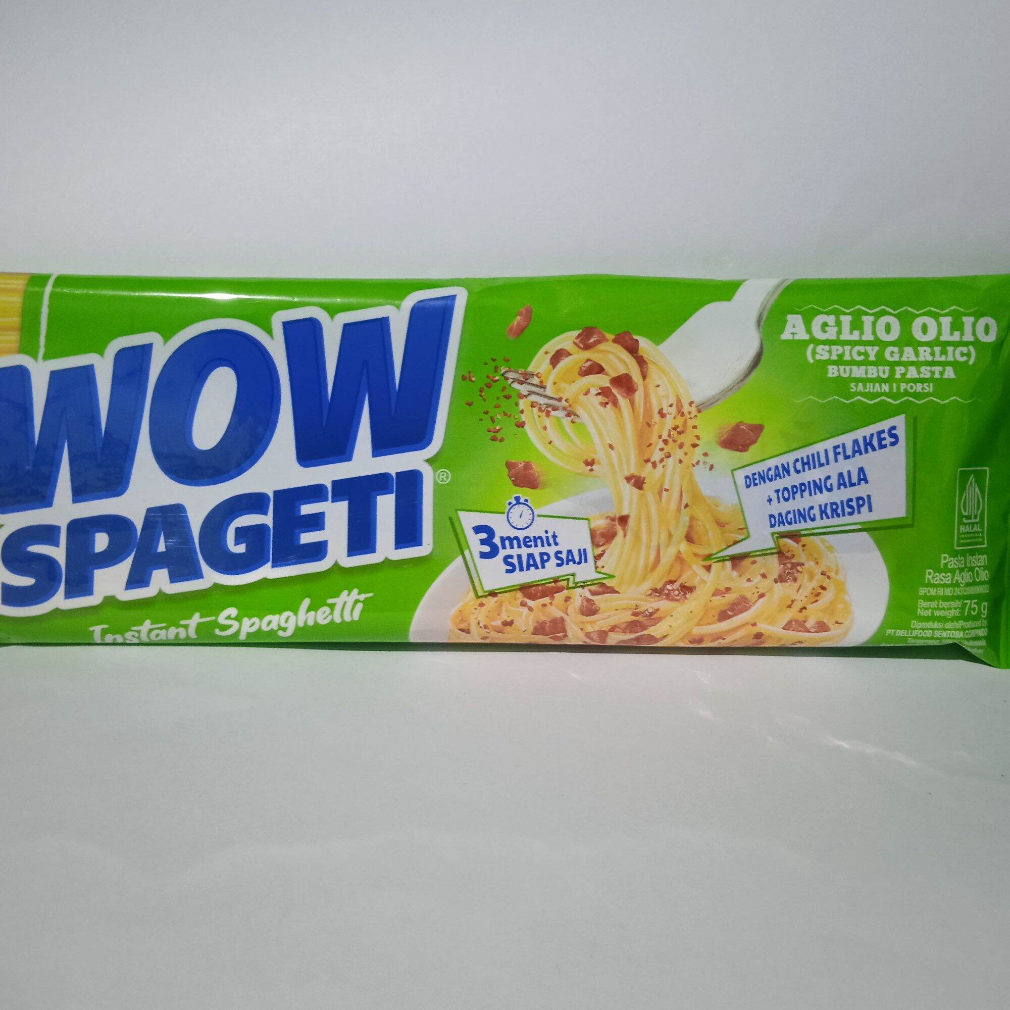 10 bungkus spageti WOW spaghetti sphagetti instant siap saji bolognese ...