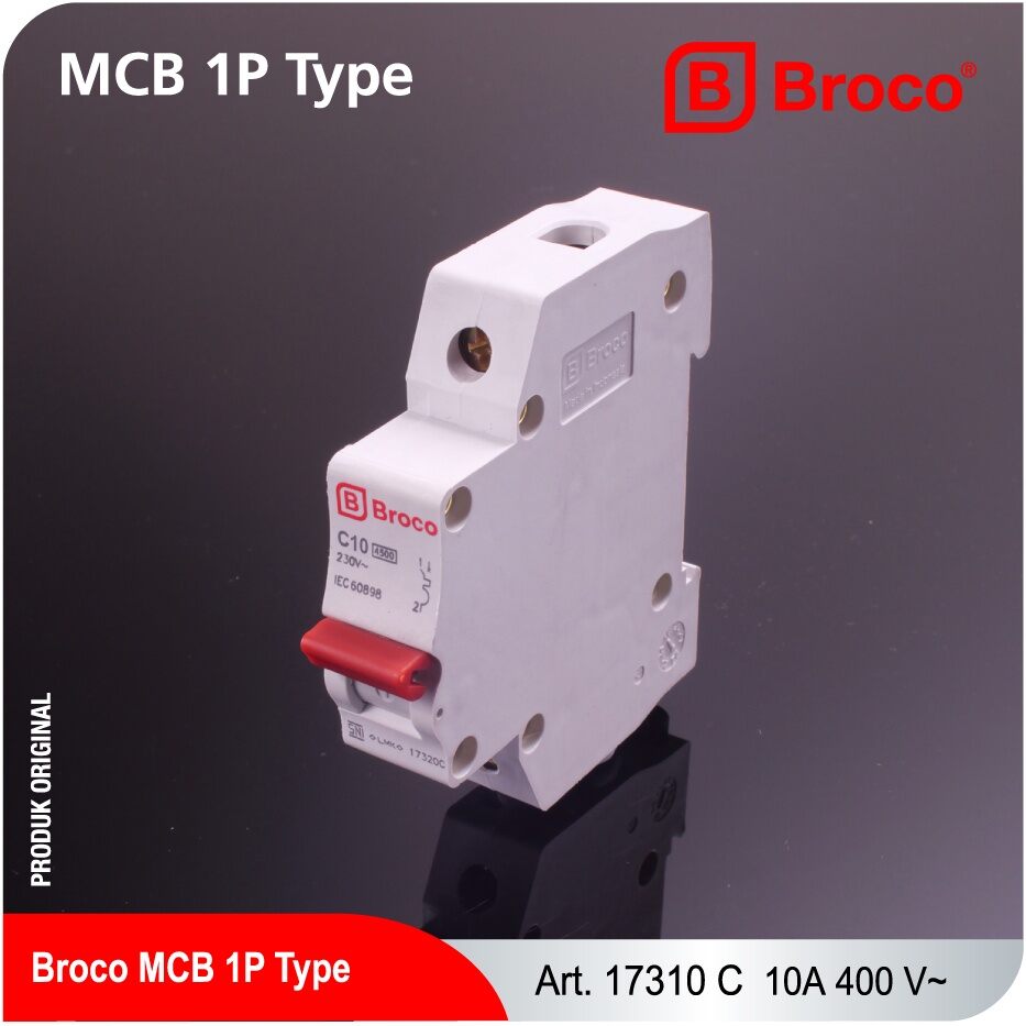 Broco MCB 1 phase 10A | Lazada Indonesia