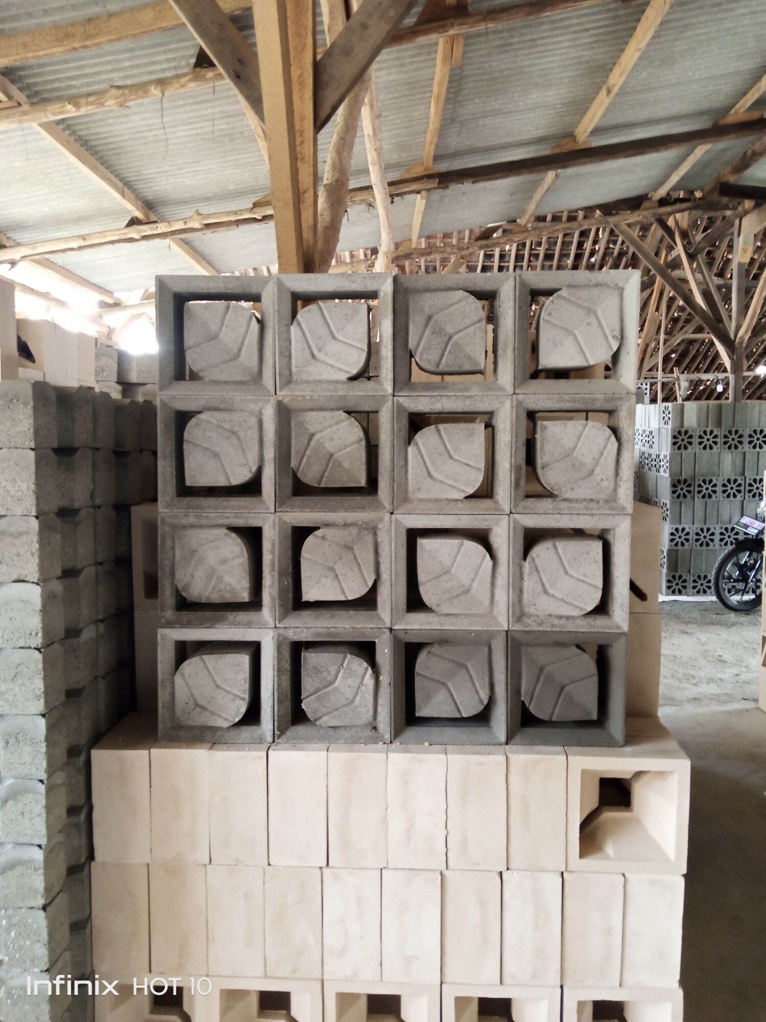 Roster beton minimalis,loster,roster semen lubang angin roster,roster ...