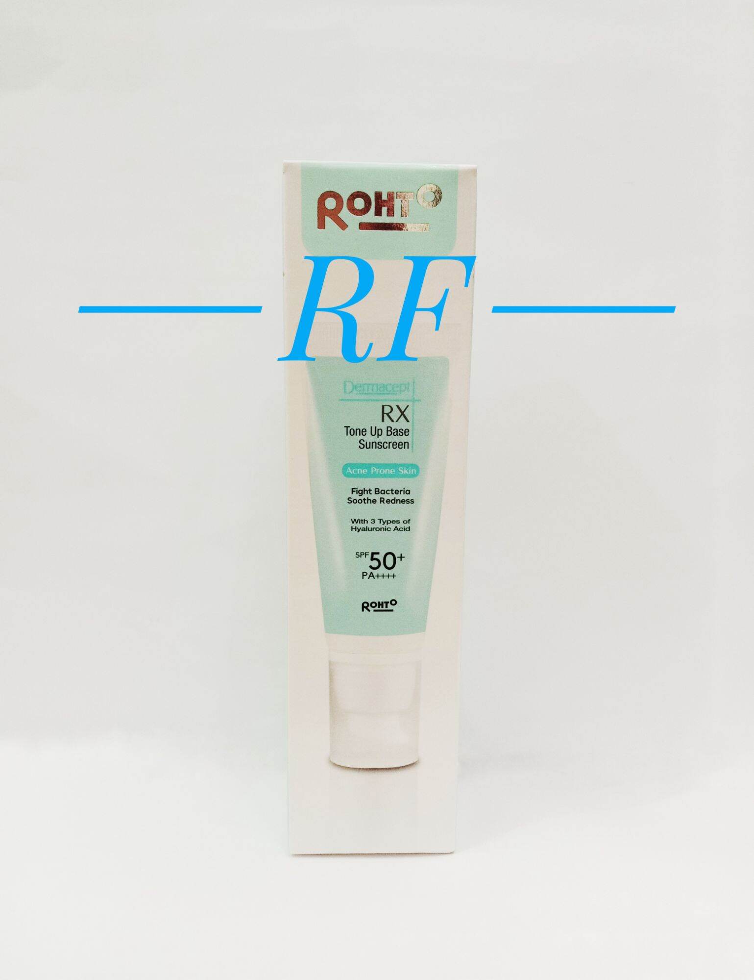 Dermacept RX Tone Up Base Sunscreen SPF 50 PA++++ Acne Prone Skin (Biru ...