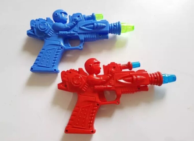 R. Toys Mainan Pistol BO nyala dan bunyi promo bisa cod mainan murah ...