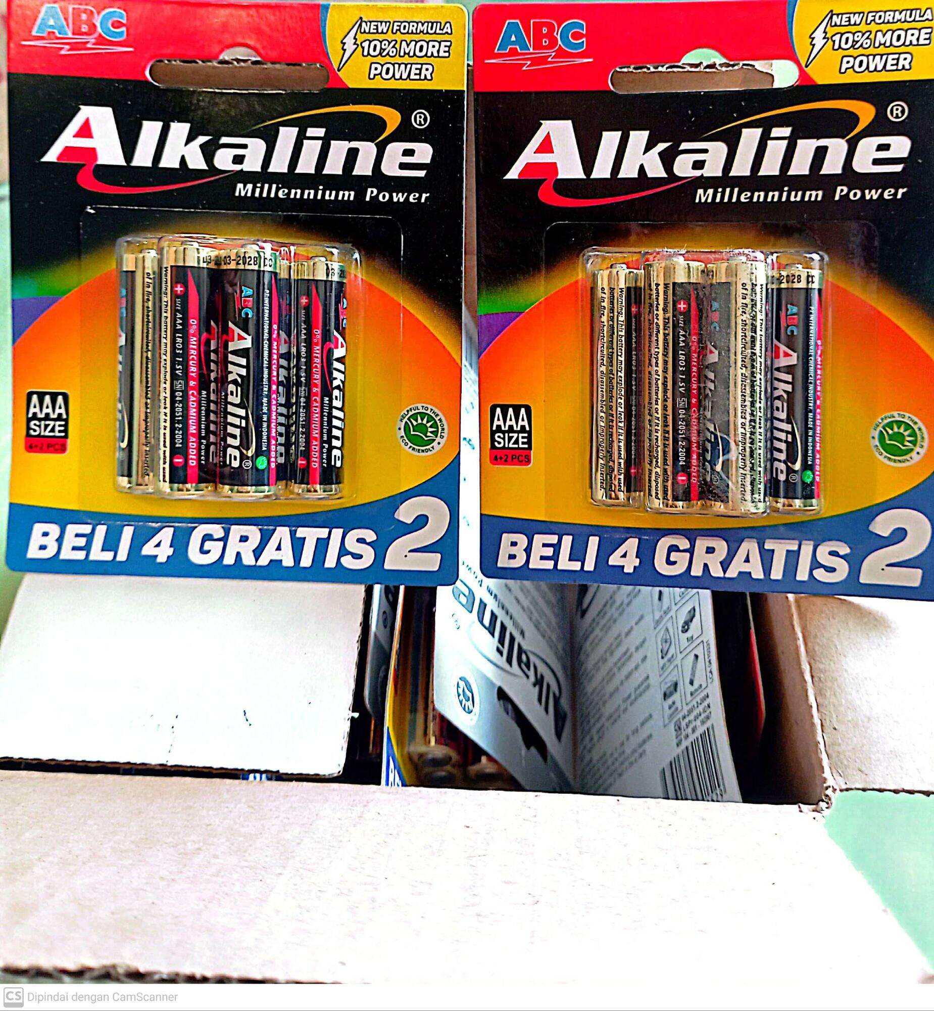 Batre ABC Alkaline AAA isi 6 pcs / A3 / BATTERY / BATERAI | Lazada ...