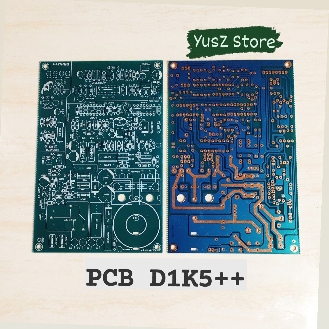 PCB D1k5 Power Amplifier class d 1k5 Bahan Fiber FR4 Klass D plus ...