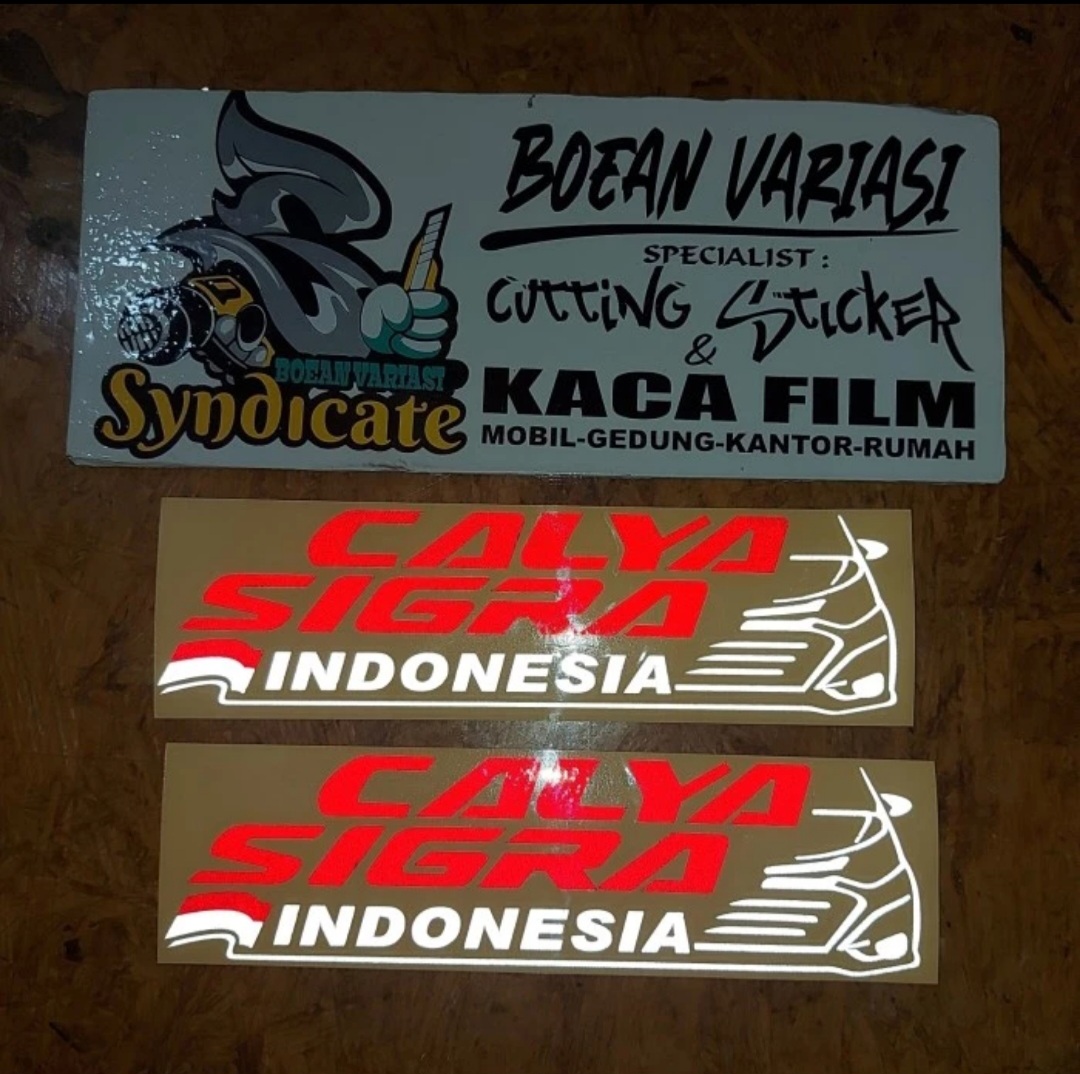cutting sticker calya sigra indonesia | Lazada Indonesia