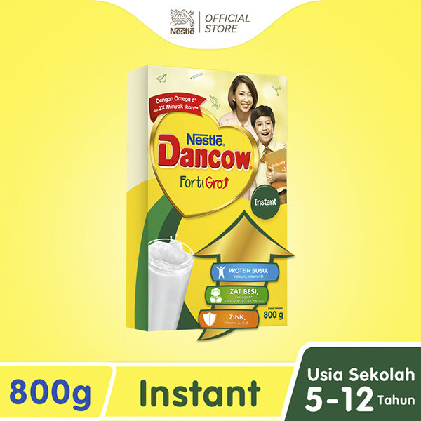DANCOW Fortigro Instant 800gr | FREE PACKING KARDUS & BUBBLE WRAP ...