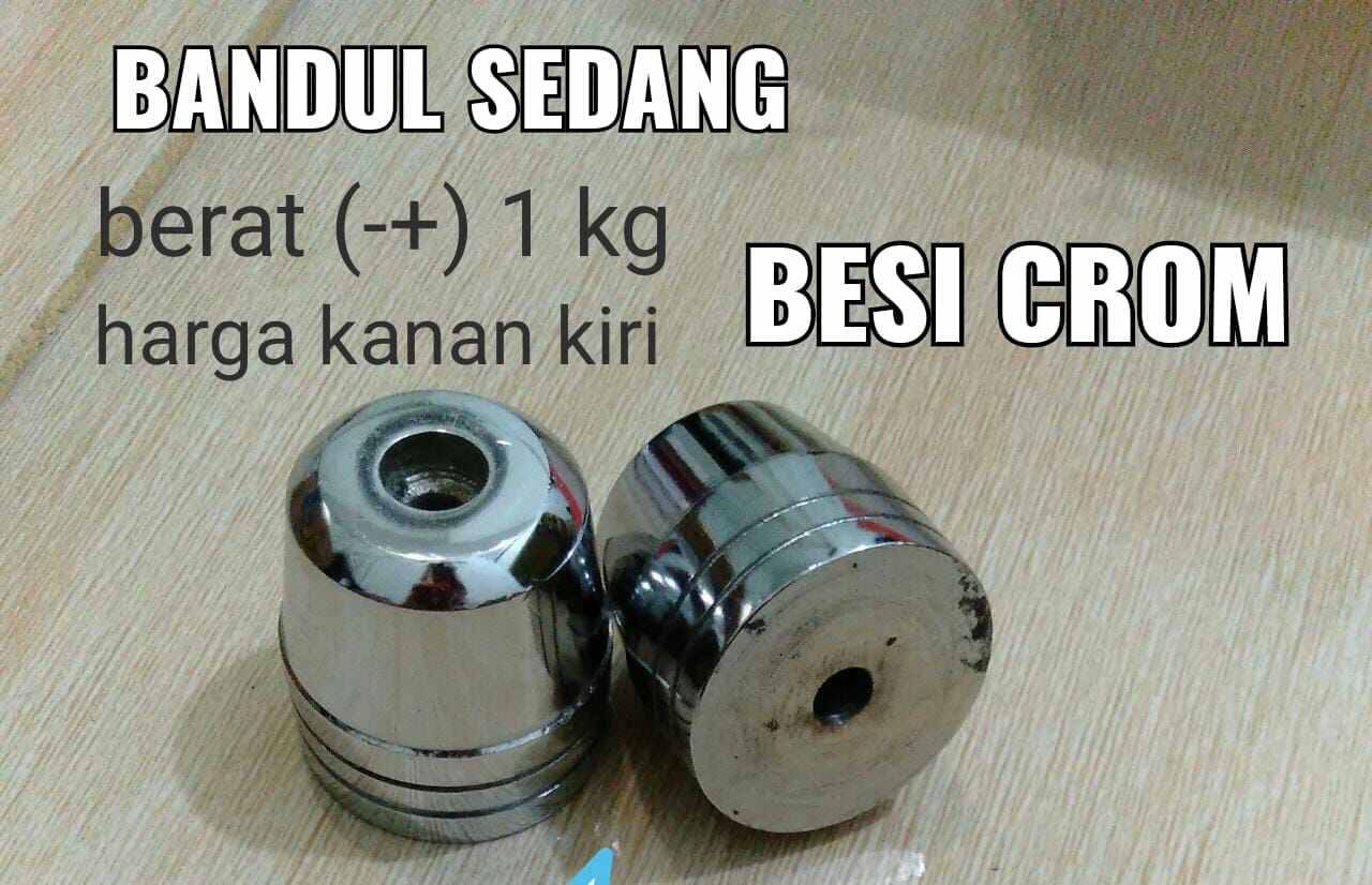 jalu stang bandul stang BESI CHROME balancer stang harga sepasang baut ...