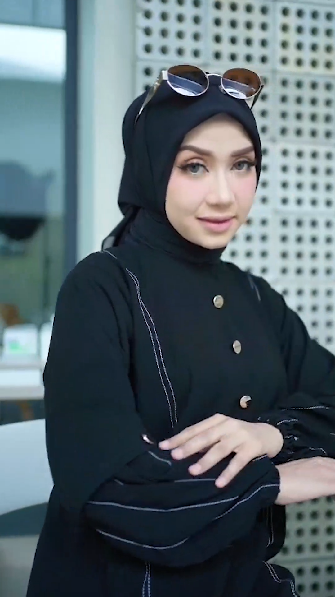 Aura Abaya India Safiya Gamis Abaya Hitam Elegan Model Turki | Lazada ...