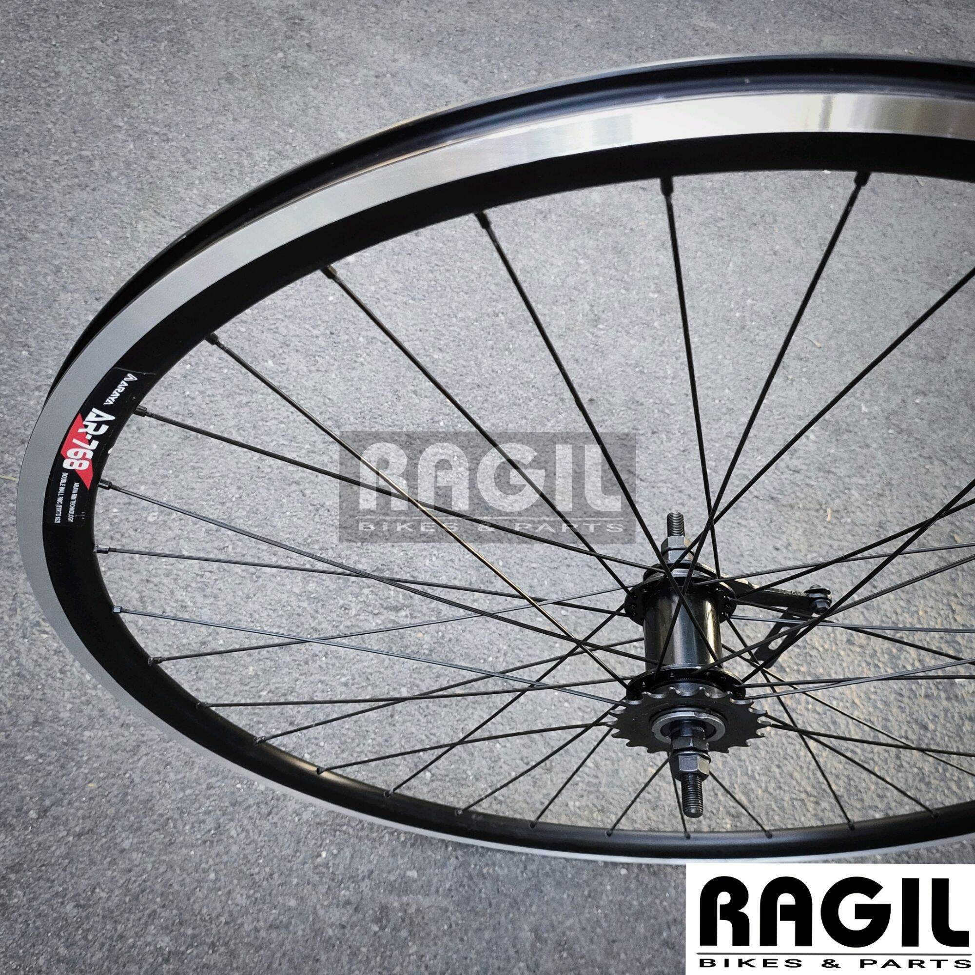 WHEELSET SEPEDA 700C ARAYA AR768 700 C VELG RIM RIMS HUB TORPEDO JARI ...