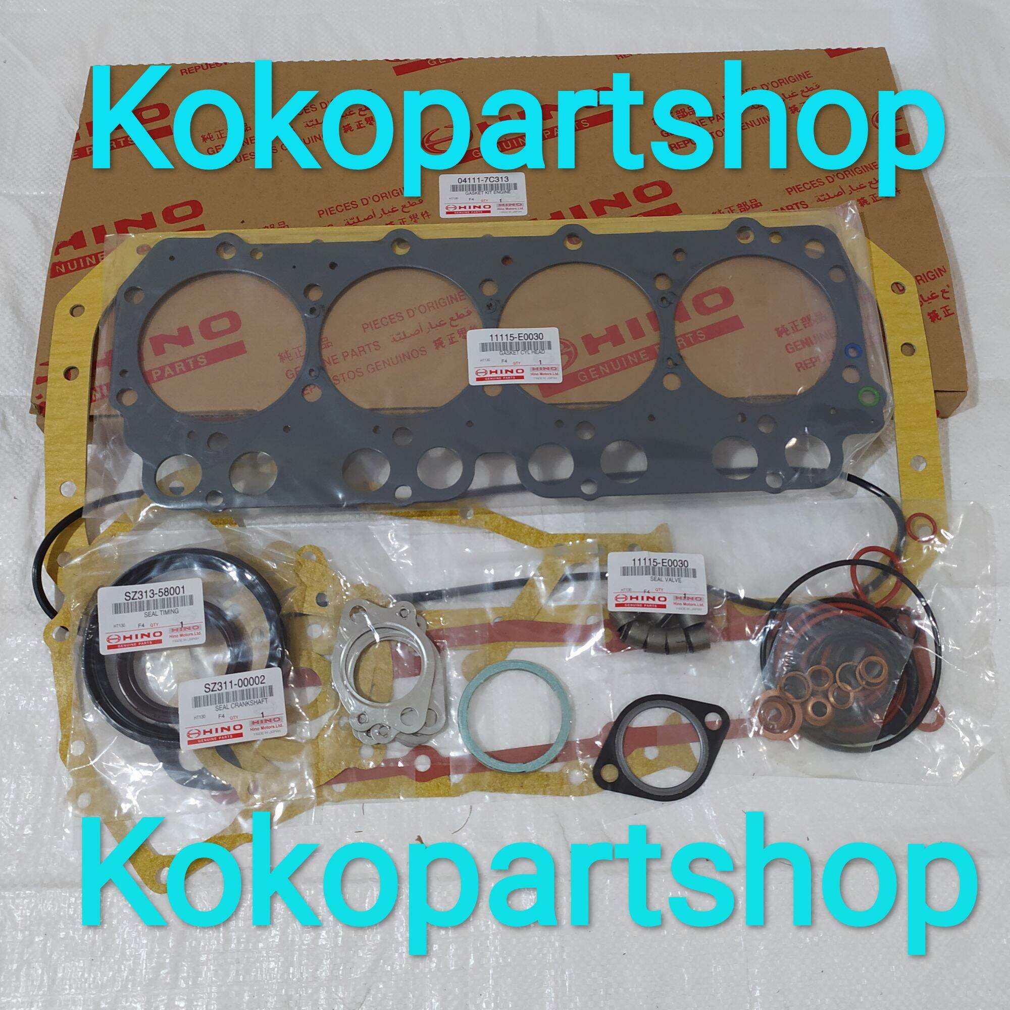 Packing set Dutro 130ht Ht130 Paking deksel full set Dutro 130 | Lazada ...