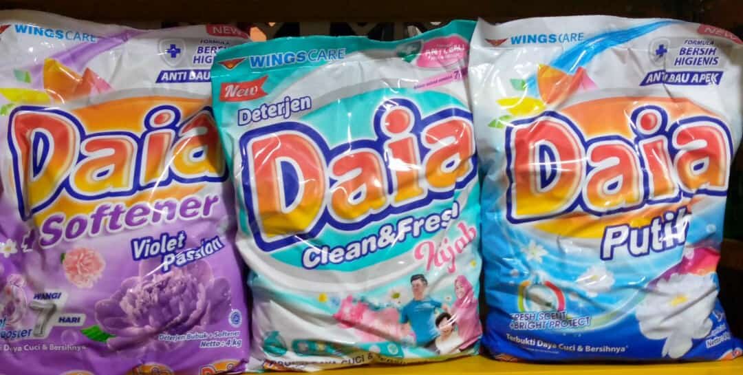 Daia Wings Care Deterjen Bubuk ukuran 4kg | Lazada Indonesia