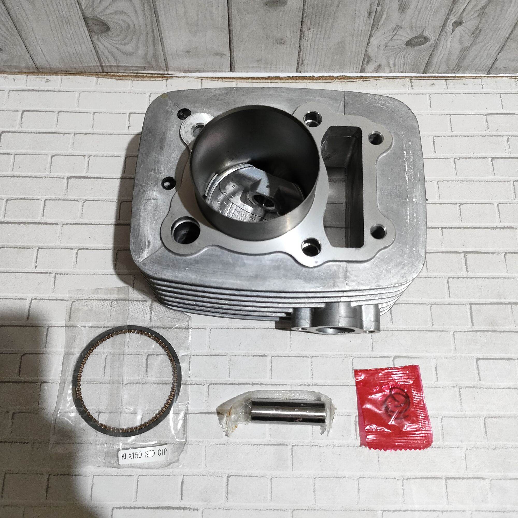 Block blok boring seher set bore up klx 150 D tracker ukuran 63mm ...