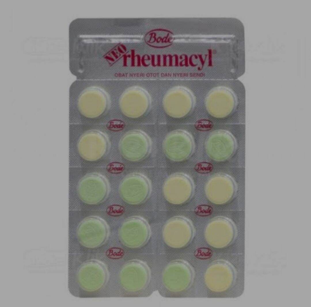 neo rheumacyl 1 strip isi 20 tablet/remasil/ neo remasil/ obat nyeri ...