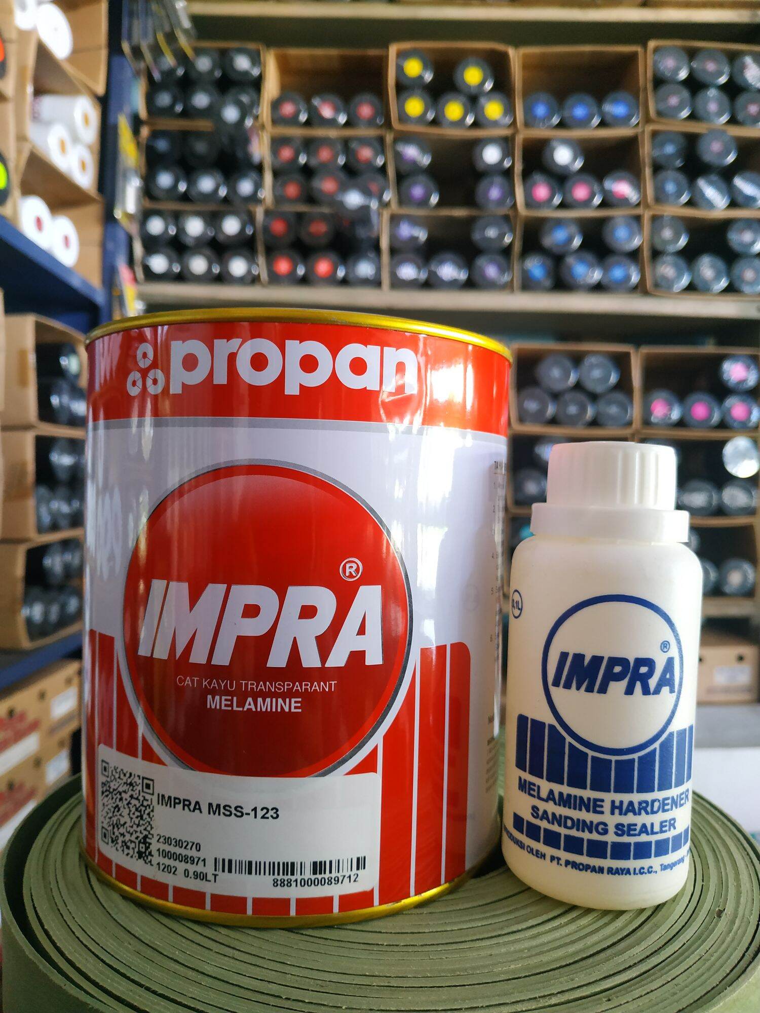 Impra MSS-123 Melamine Sanding Sealer + Hardener 1L | Lazada Indonesia