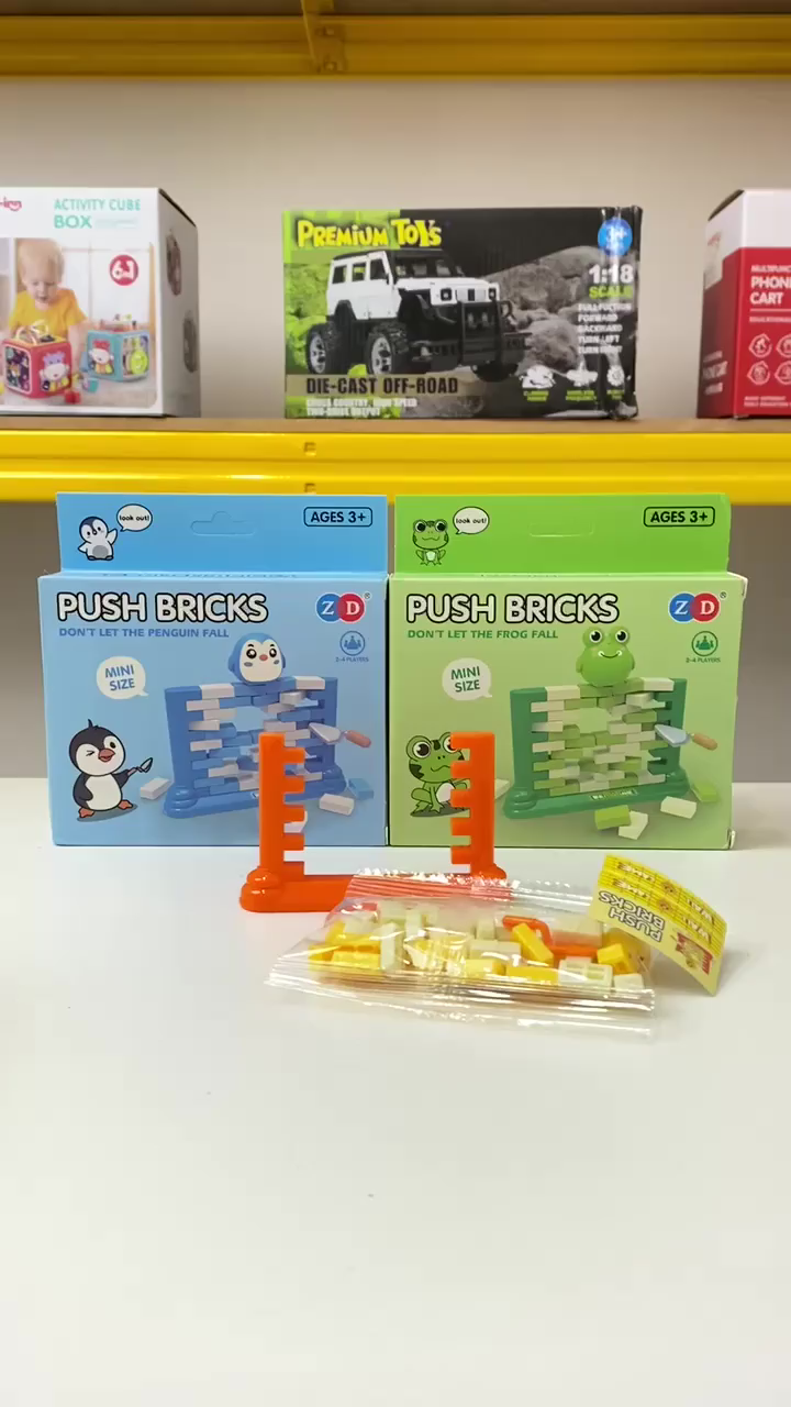 [KST] Mainan Susun Batu Bata Balance Hewan Edukatif Keterampilan Anak ...