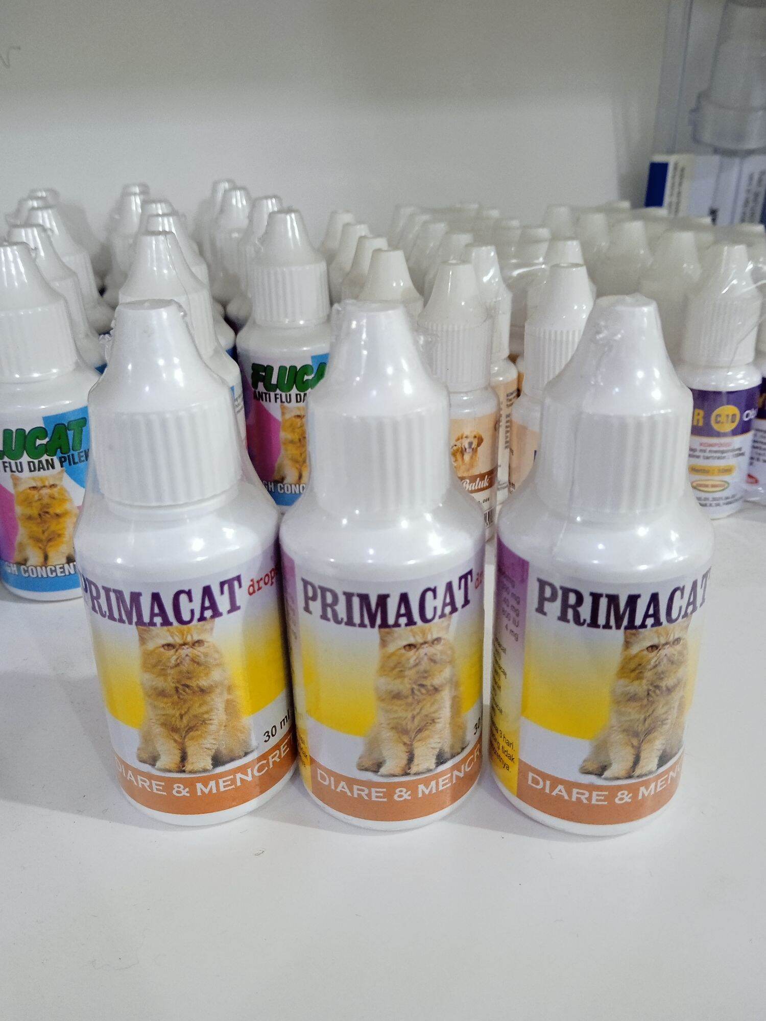 PRIMA CAT 30ML - oabt diare dan mencret kucing | Lazada Indonesia