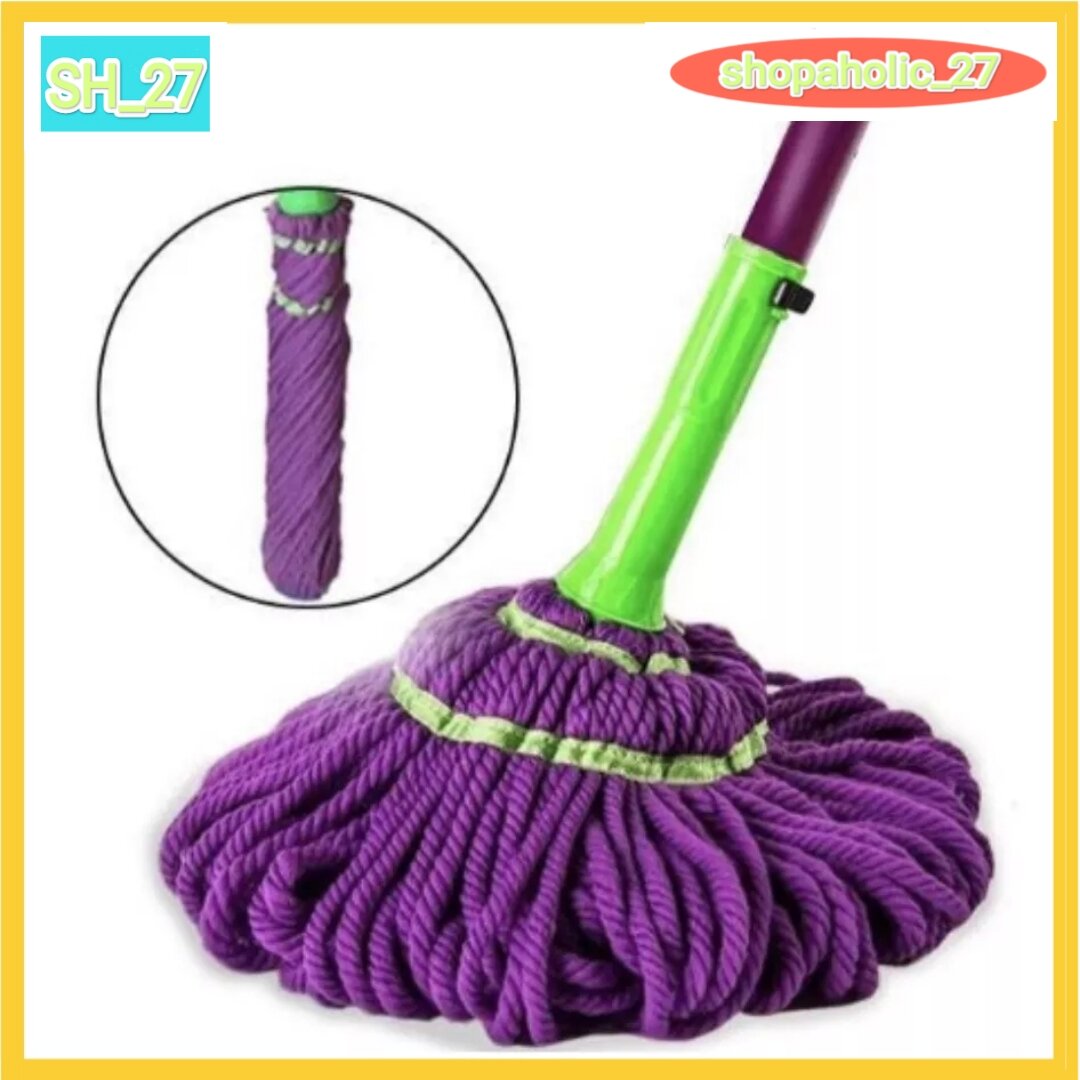 ALAT PEL LANTAI PUTAR OTOMATIS 360 DERAJAT TWIST MOP PENGEPEL LANTAI ...