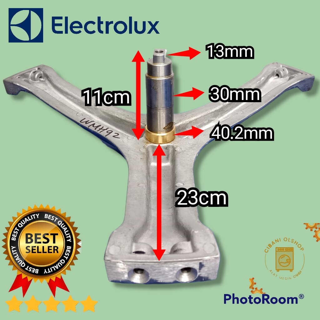 Spider Segitiga Baling Baling Mesin Cuci Electrolux EWF 14112 14012 ...