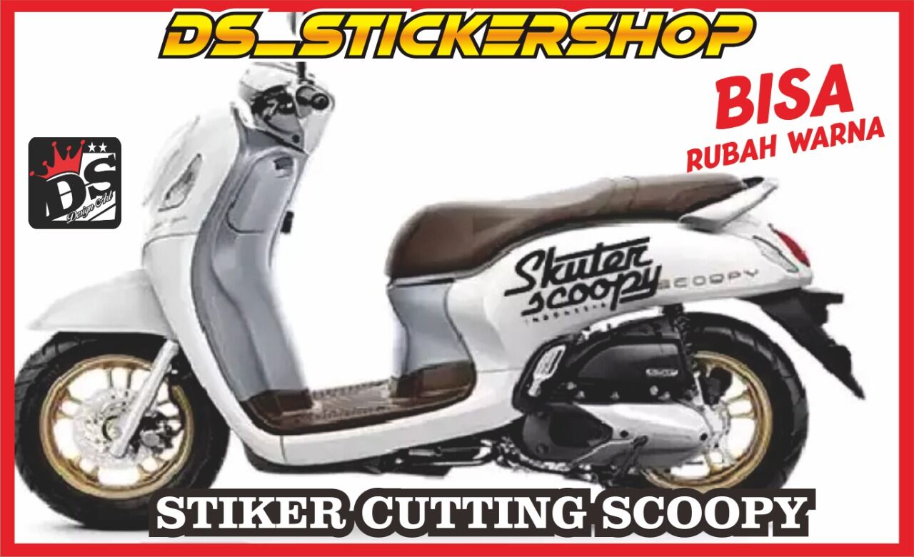 CUTTING STIKER CUSTOM HONDA SCOOPY | Lazada Indonesia
