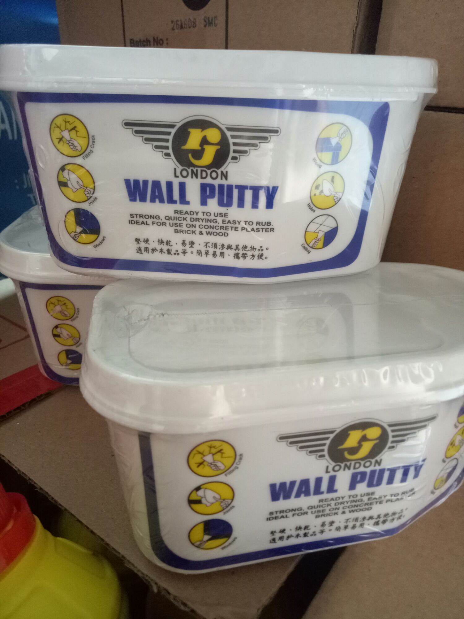 RJ London Dempul Tembok Plamir Tembok Dempul Kayu Dempul Asbes gypsum ...