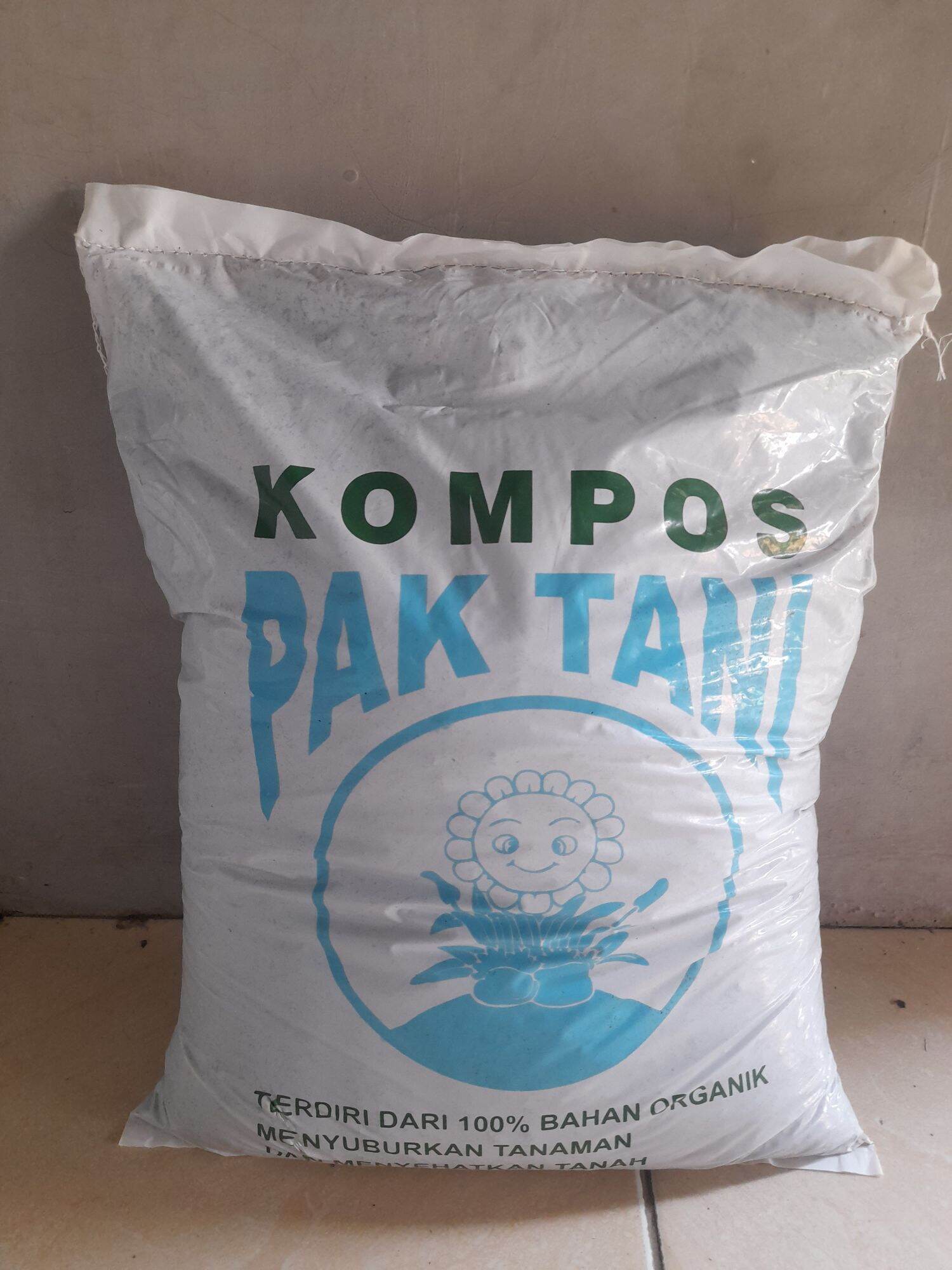 Pupuk Kompos Pak Tani 1Karung Berat 10kg | Lazada Indonesia