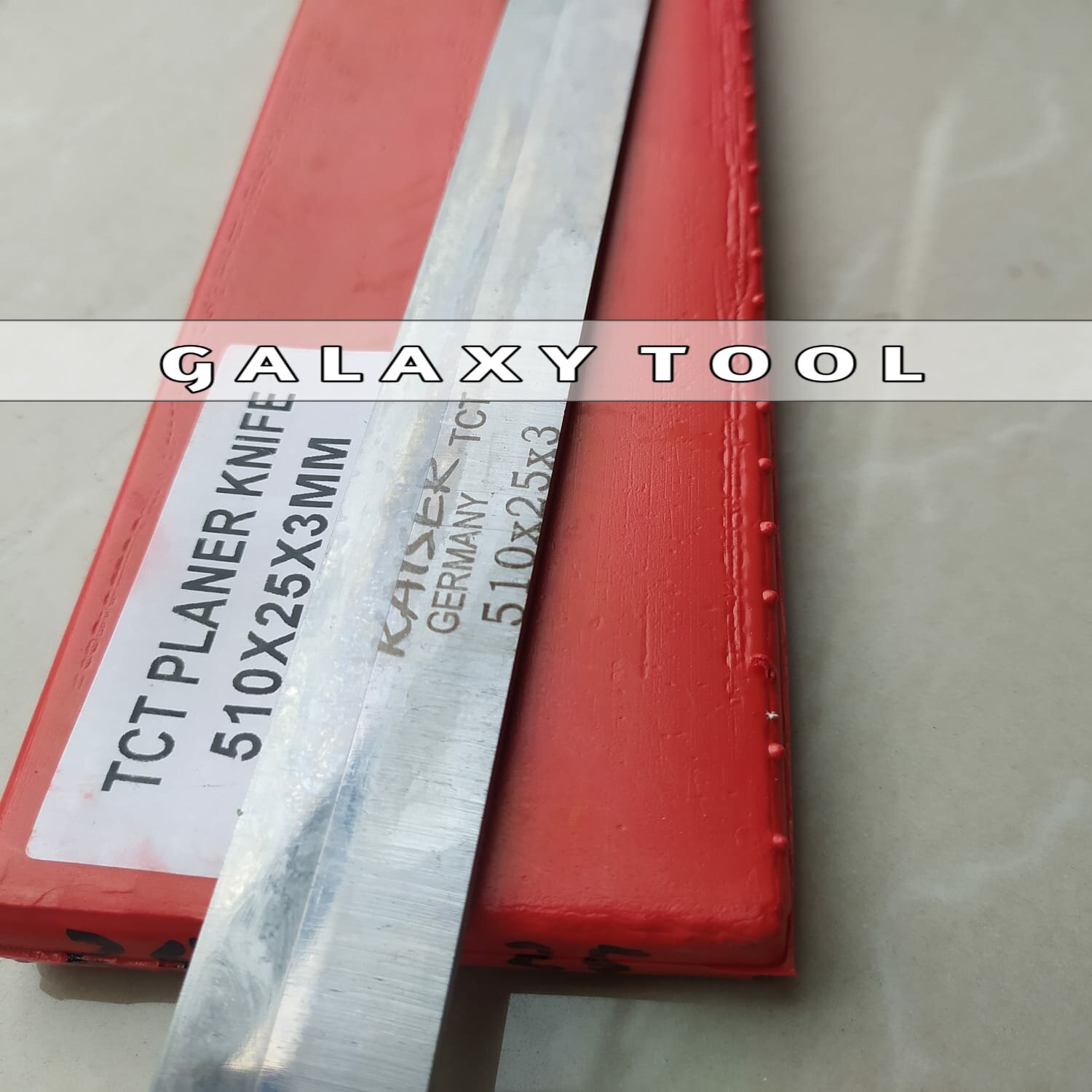 Mata Pisau Serut Kayu TCT Kaiser Ukuran 510 x 25 x 3 mm Original Knife ...