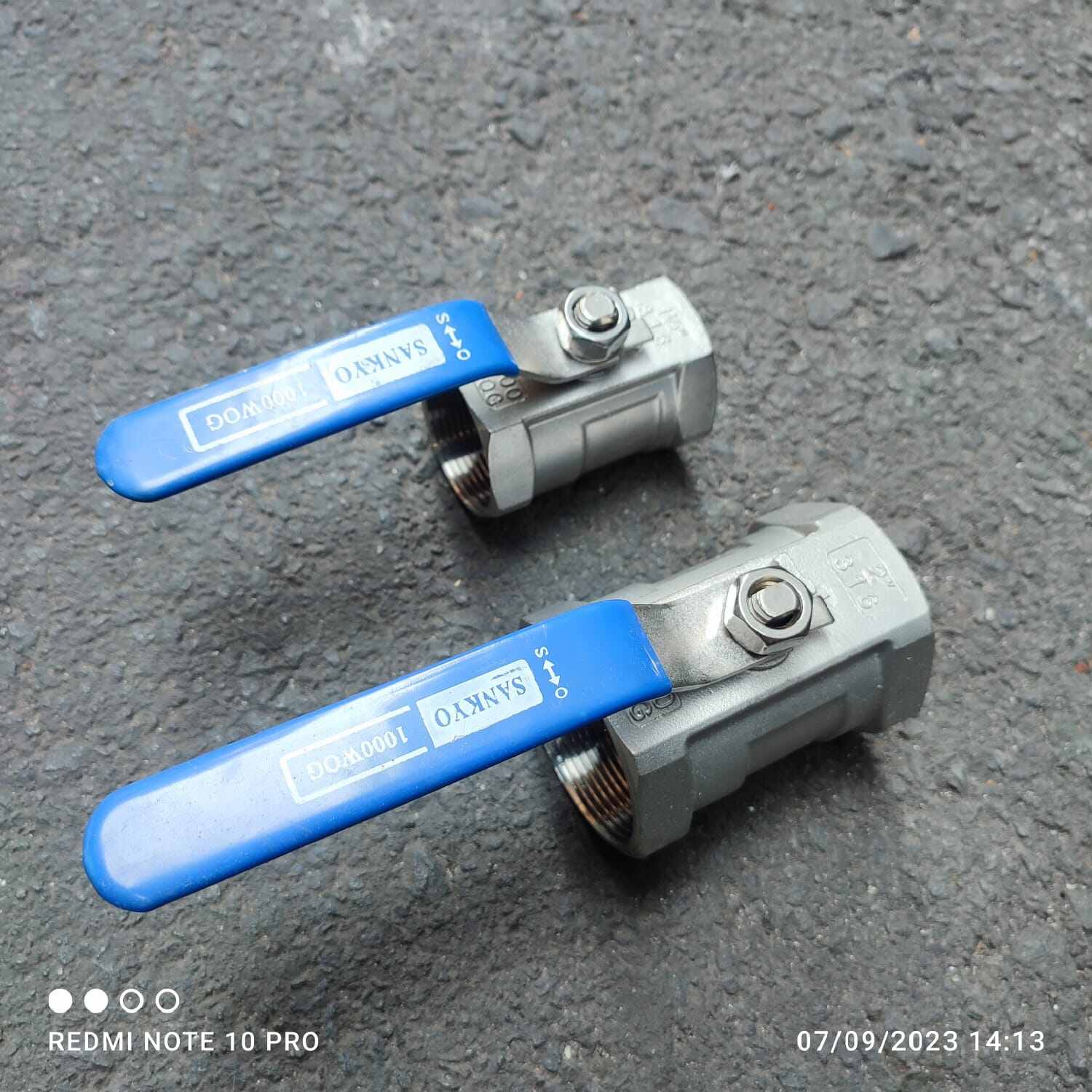 Ball valve sankyo ukuran 1/2 inch sampai 4 inch kran industri stainless ...