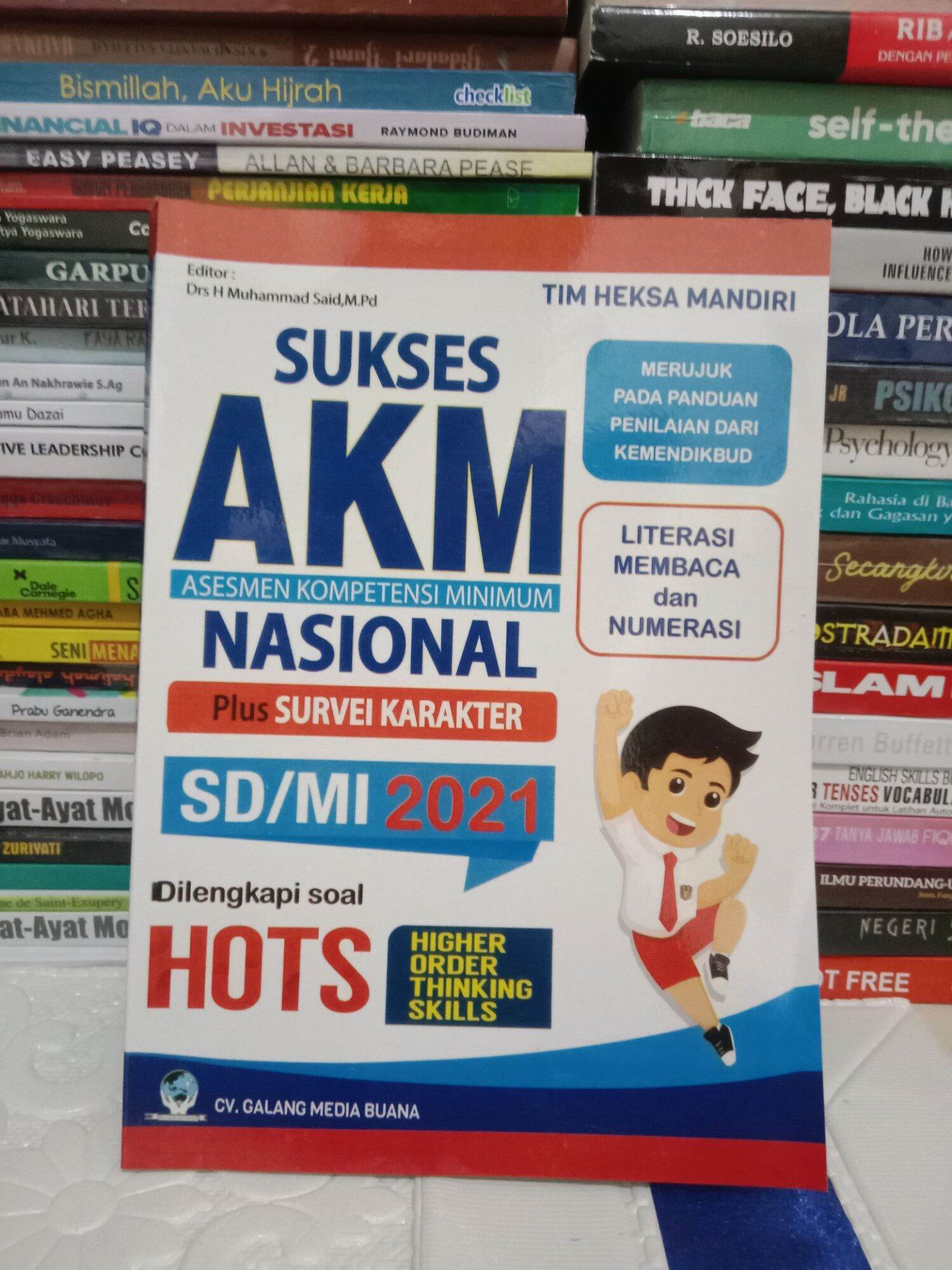 Buku Sukses AKM Nasional untuk SD/MI 2021 | Lazada Indonesia