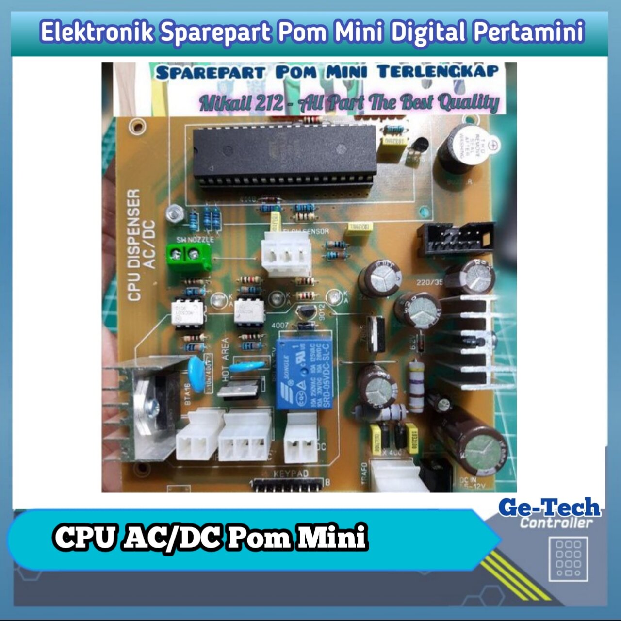 CPU AC/DC Pom Mini Pertamini IC Program Terbaru Bersi Edit Nama ...