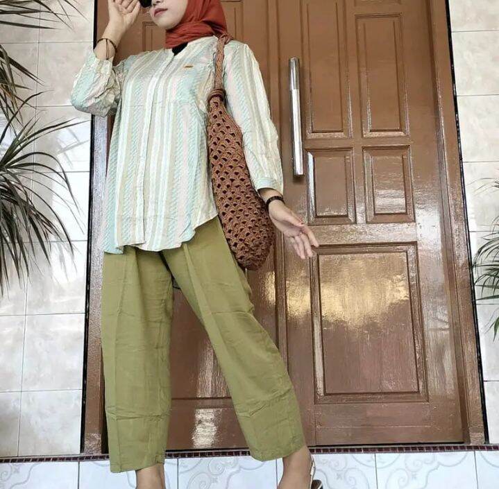 ONE SET KEKINIAN REMAJA,SETELAN SIMPLE LEBARAN 2023, ONE SET TERBARU ...