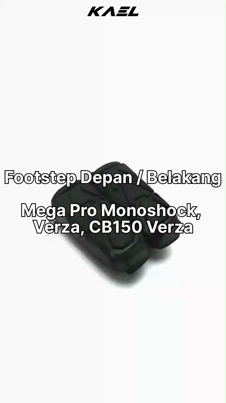 Footstep Belakang Depan Verza & Verza CB150 & Mega Pro New Mono Shock ...