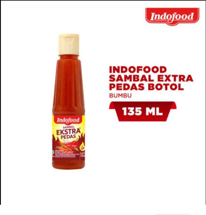 INDOFOOD SAMBAL EXTRA PEDAS DALAM KEMASAN BOTOL 135 ML...!!? | Lazada ... INDOFOOD SAMBAL EXTRA PEDAS DALAM KEMASAN BOTOL 135 ML...!!? | Lazada ...