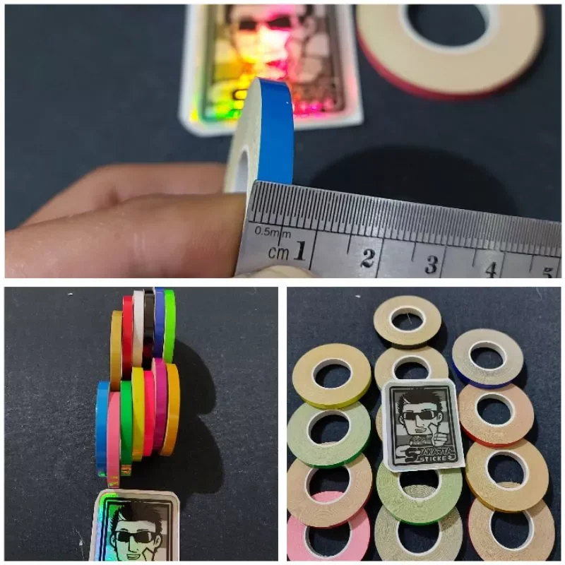 Sticker Stiker List Velg List Gulung 0,5 Cm Reflective | Lazada Indonesia