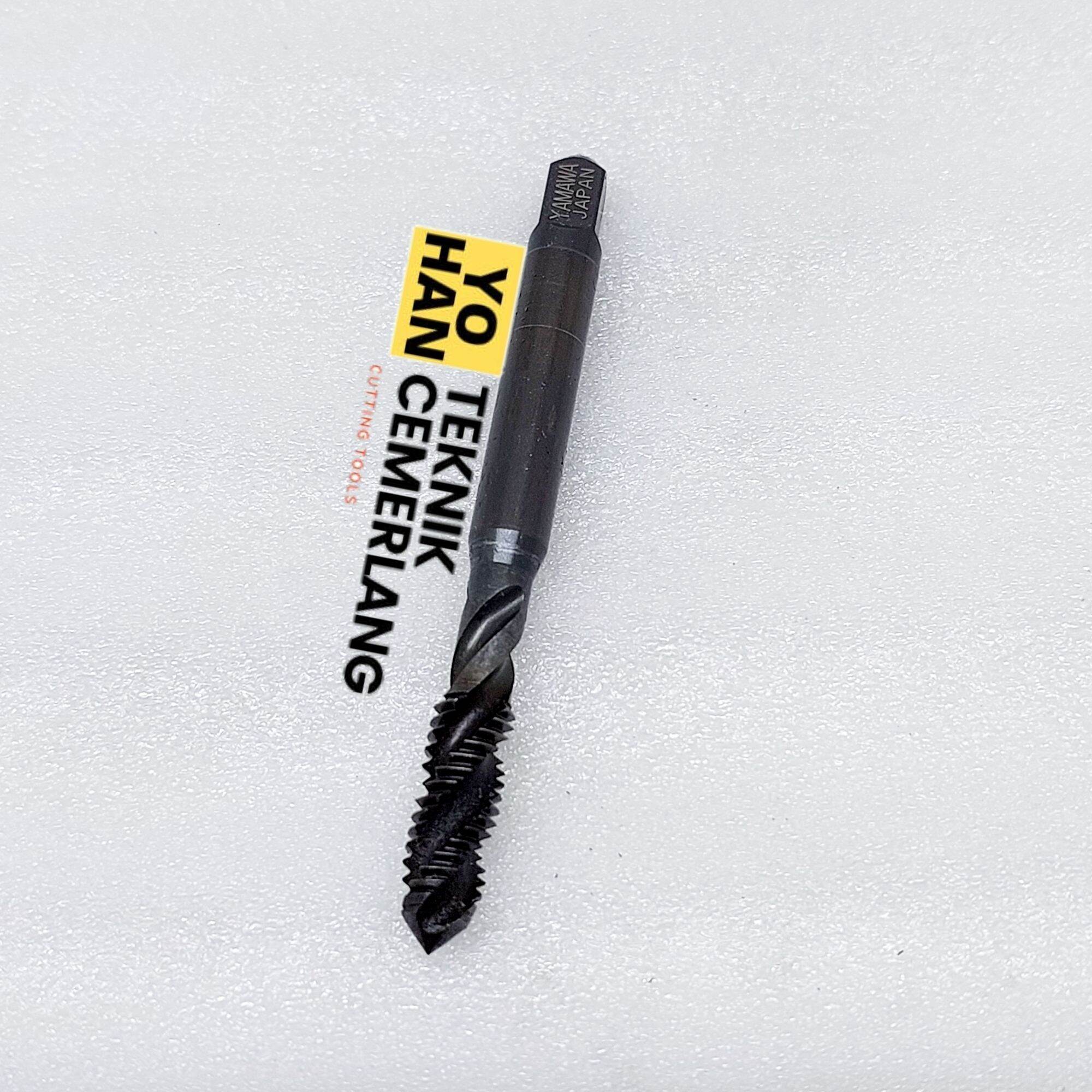 Yamawa Tap Spiral M6 x 1 Drat Ulir Baut Kunci 10 Handtap Second Mulus ...