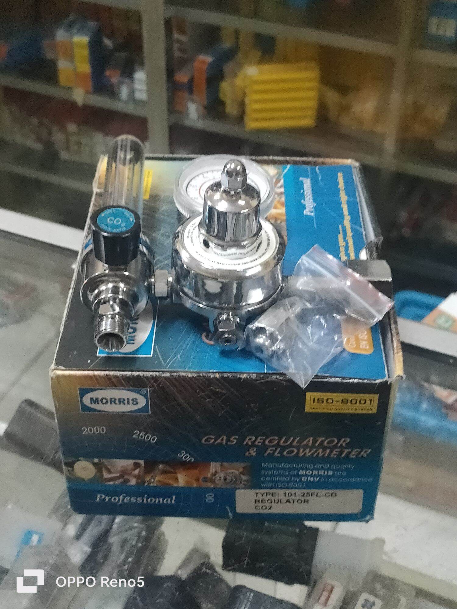 REGULATOR CO2 MORRIS TYPE : 101-25FL-CD REGULATOR Co2 ISO-9001 | Lazada ...