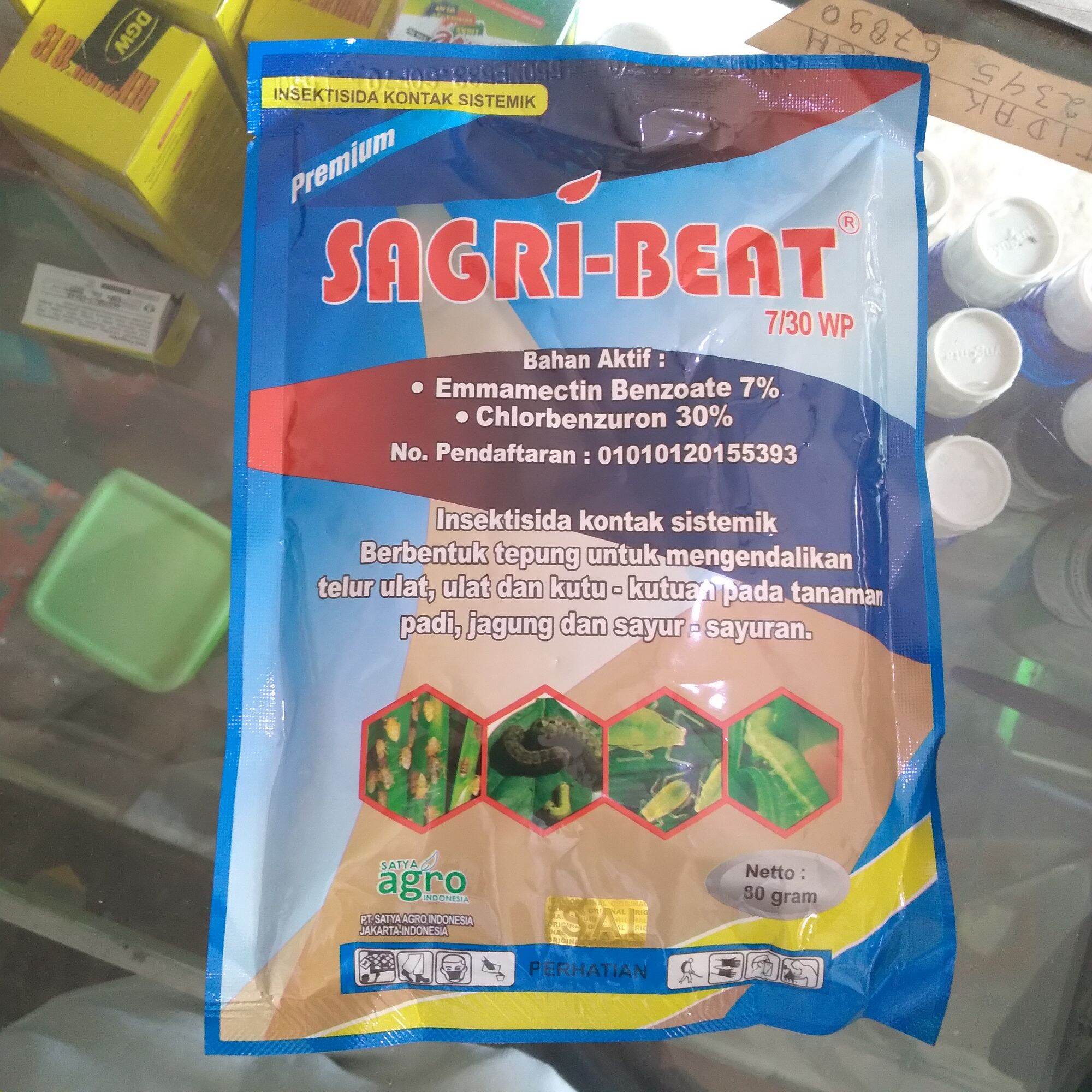 SAGRI BEAT 7/30 WP 80 GRAM INSEKTISIDA SISTEMIK UNTUK HAMA ULAT / TELUR ULAT DAN KUTU | Lazada ...