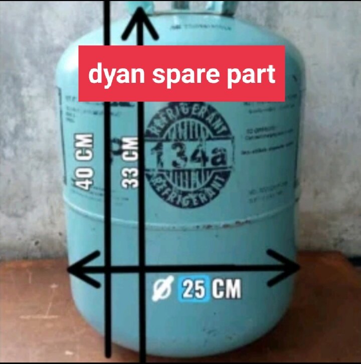 TABUNG FREON KOSONG R134A | Lazada Indonesia