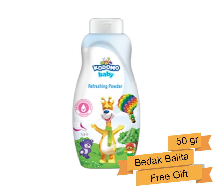 Bedak Bayi Kodomo Kemasan Botol Ukuran 50 gr Kodomo Baby Powder ...