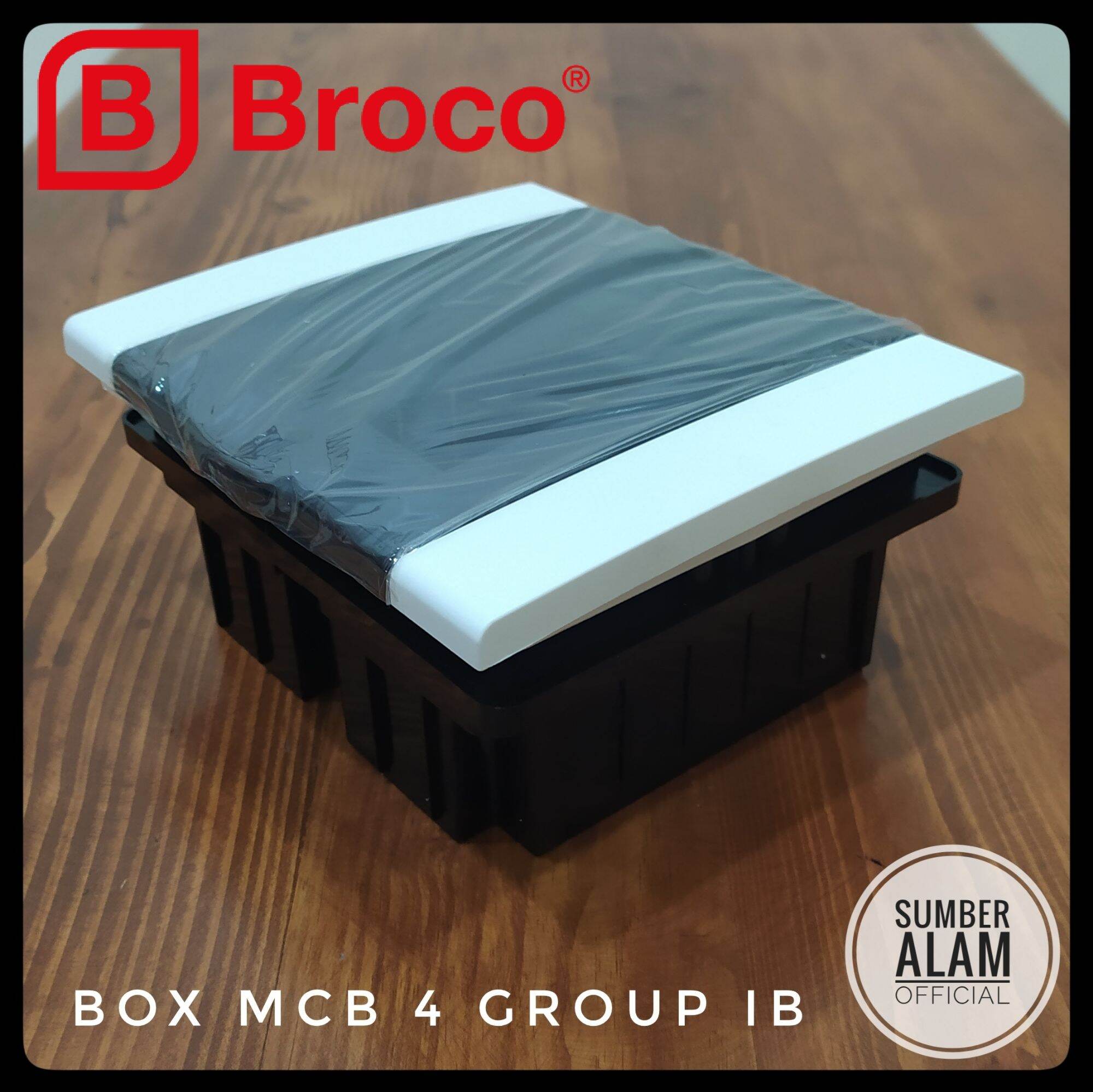 Broco box MCB 4 modules IB/ kotak MCB 4 modul untuk pemasangan tertanam ...