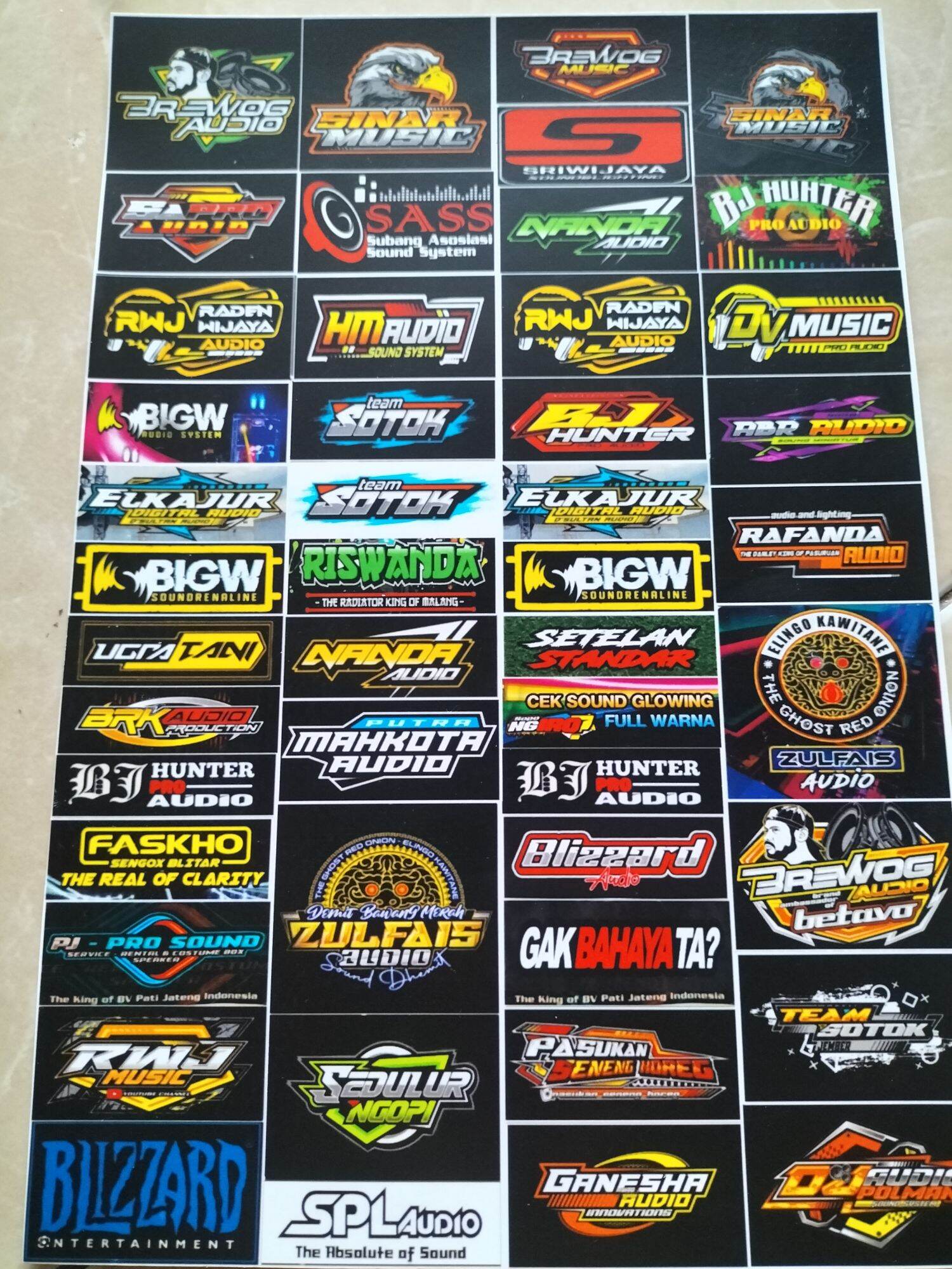 STIKER AUDIO | STIKER SOUND SYSTEM VINYL | STIKER AUDIO ANTI AIR ...