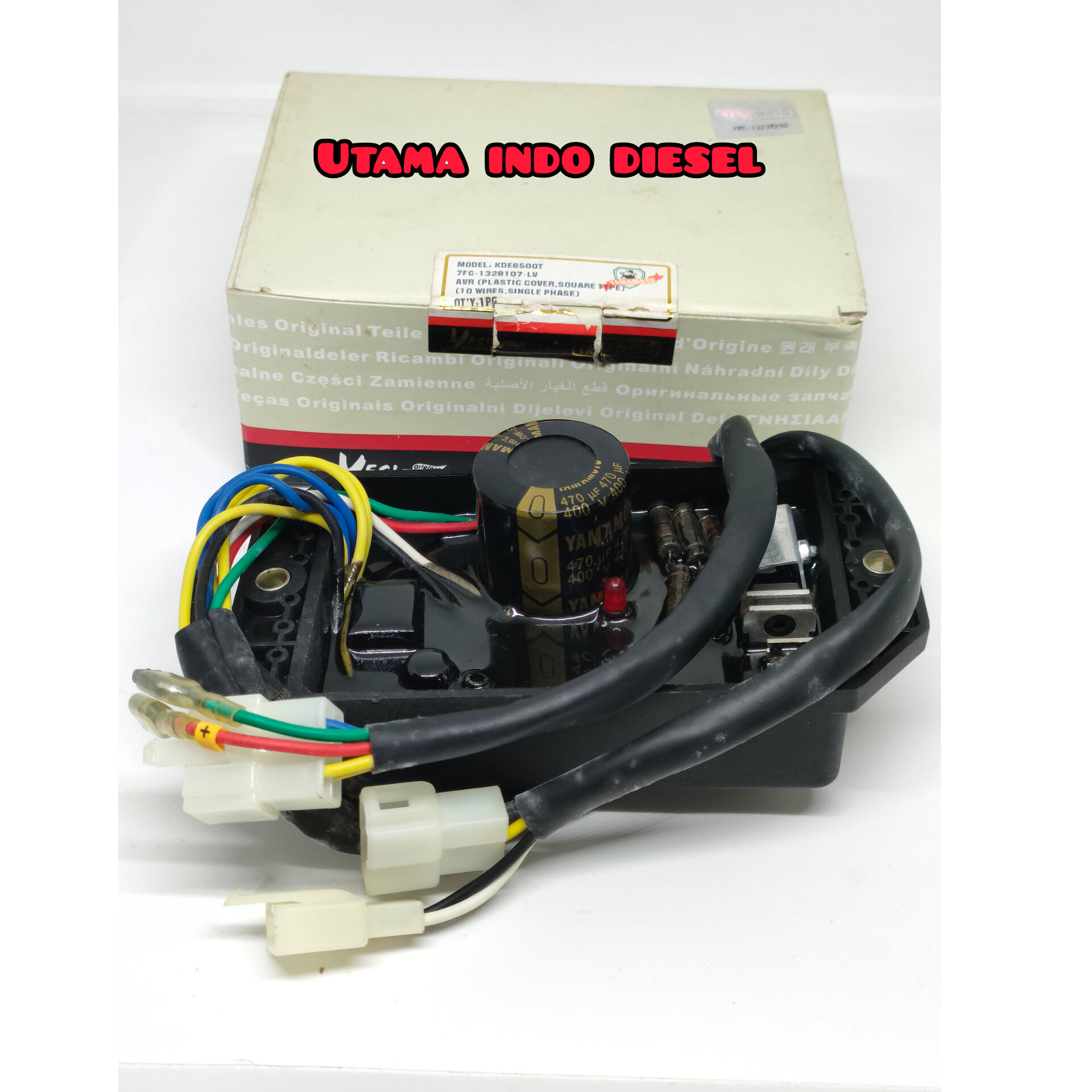 AVR GENSET SOLAR 10 KABEL 186F 186 F 5KVA 5000 6000 7000 8500 WATT ...