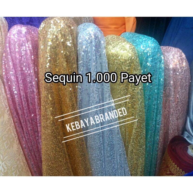 SEQUIN BACKDROP - KAIN SEQUIN 1000 PAYET METERAN, BACKGROUND SEQUIN ...