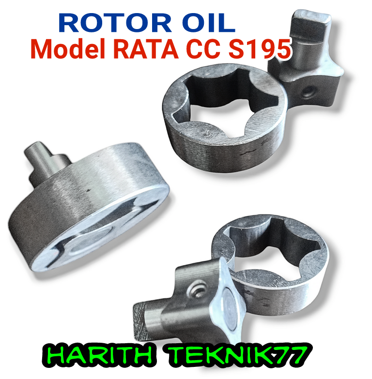 ROTOR OIL PUMP S195 MODEL RATA MESIN DIESEL PENGGERAK GENERATOR ...