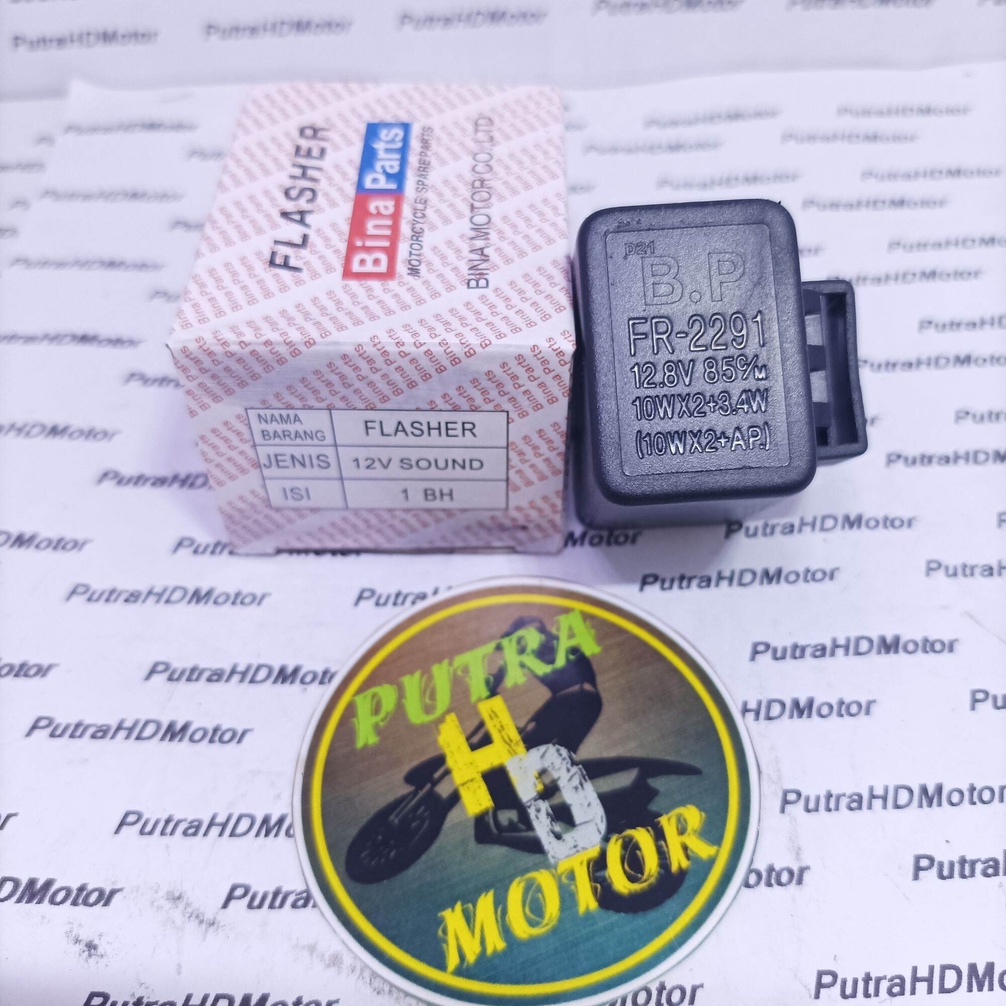 FLASHER SOUND SEIN FLASER RITING BUNYI 12V ALL MOTOR UNIVERSAL | Lazada ...
