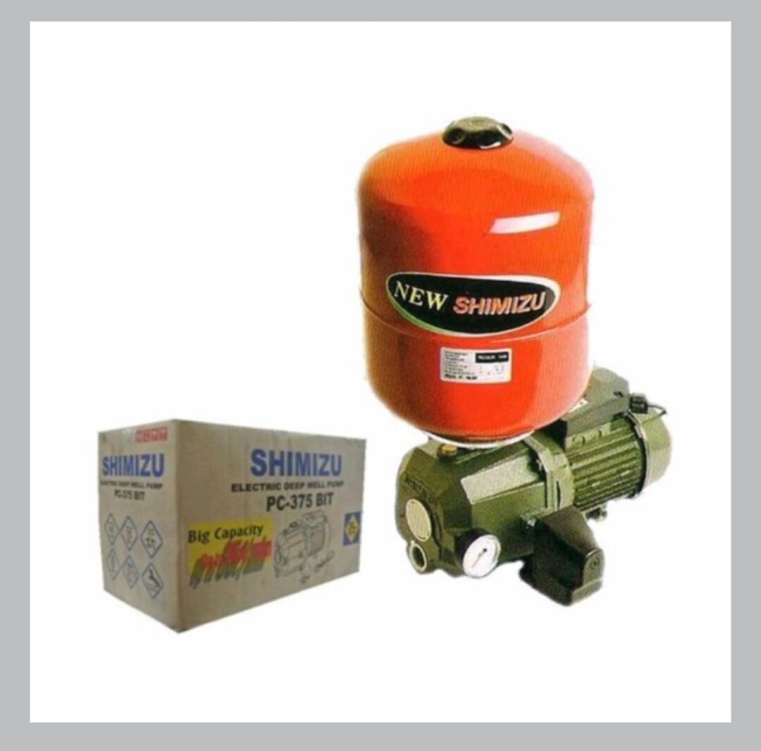 Pompa air Shimizu JET PUMP PC 375 BIT Pompa Shimizu PC-375 bit | Lazada ...